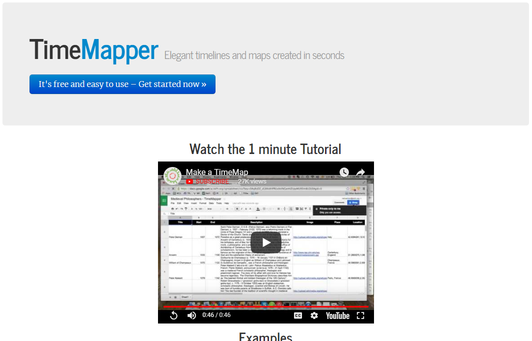 Have you checked out TimeMapper? | aweekofgenealogy.com