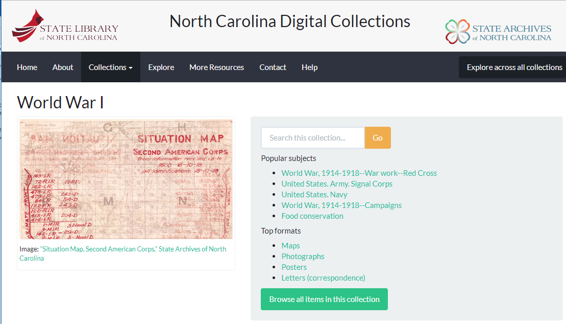 Researching North Carolina WWI Ancestors | aweekofgenealogy.com